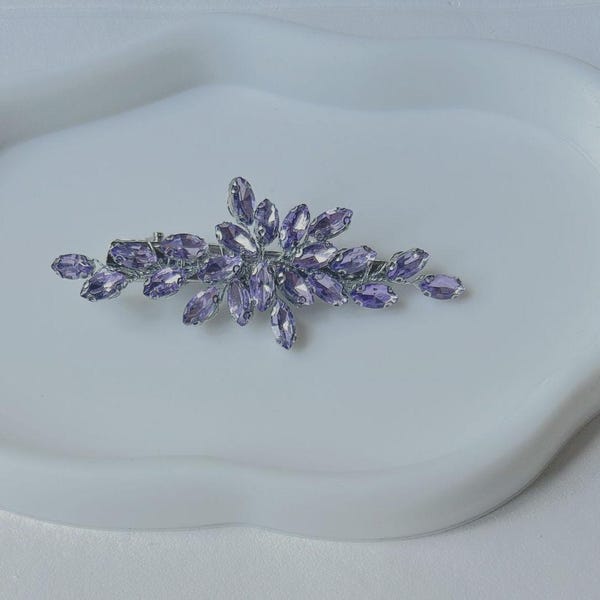 Cute Purple Hair Clips - Etsy UK