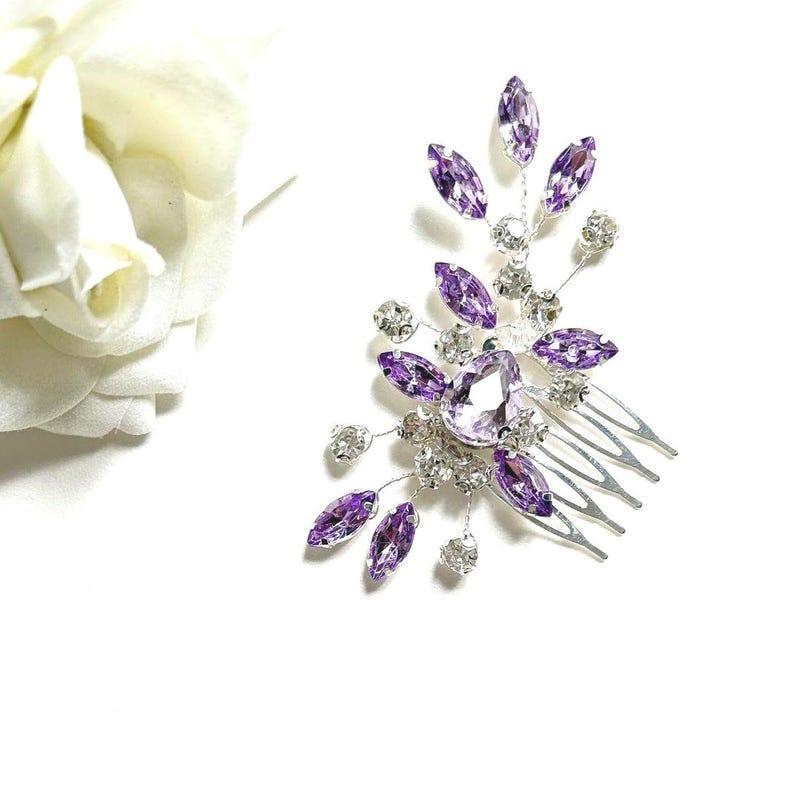 Sparkle Hair Comb - Etsy