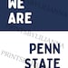 We Are Penn State Print, Digital Print - Etsy