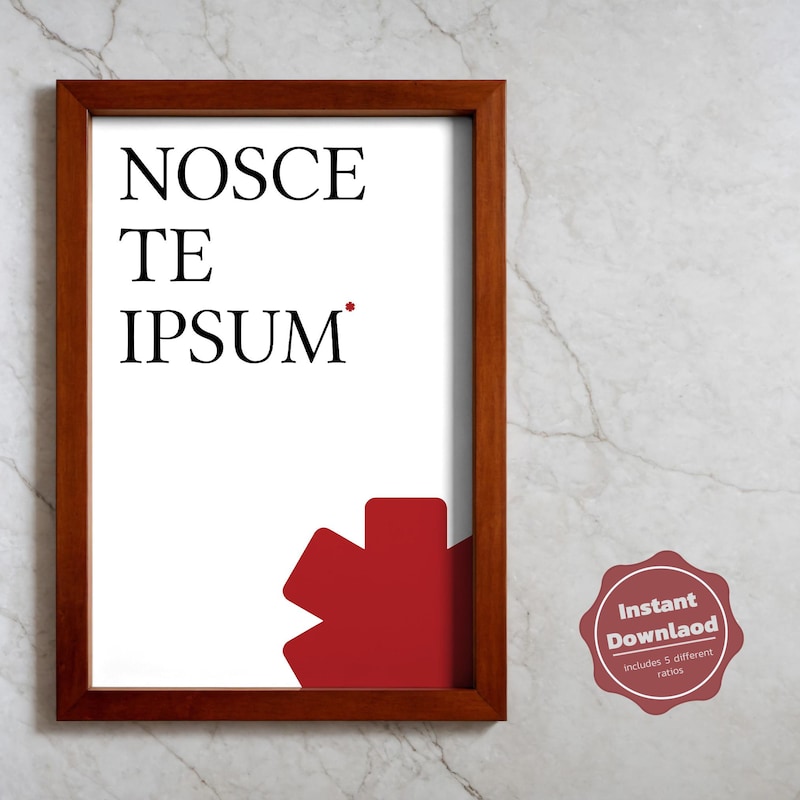 Know Thyself Latin - Etsy