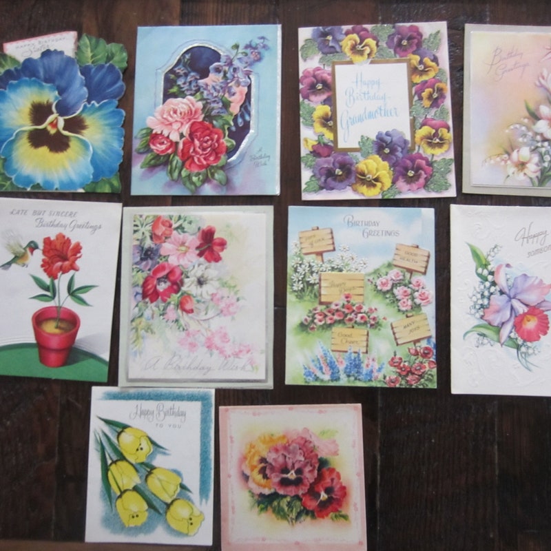 1950s Greeting Card - Etsy