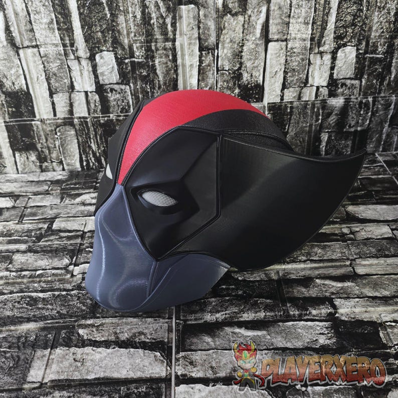 Ultimate Wolverine Inspired Cosplay Mask | UV Eyes Two Styles | 3D ...