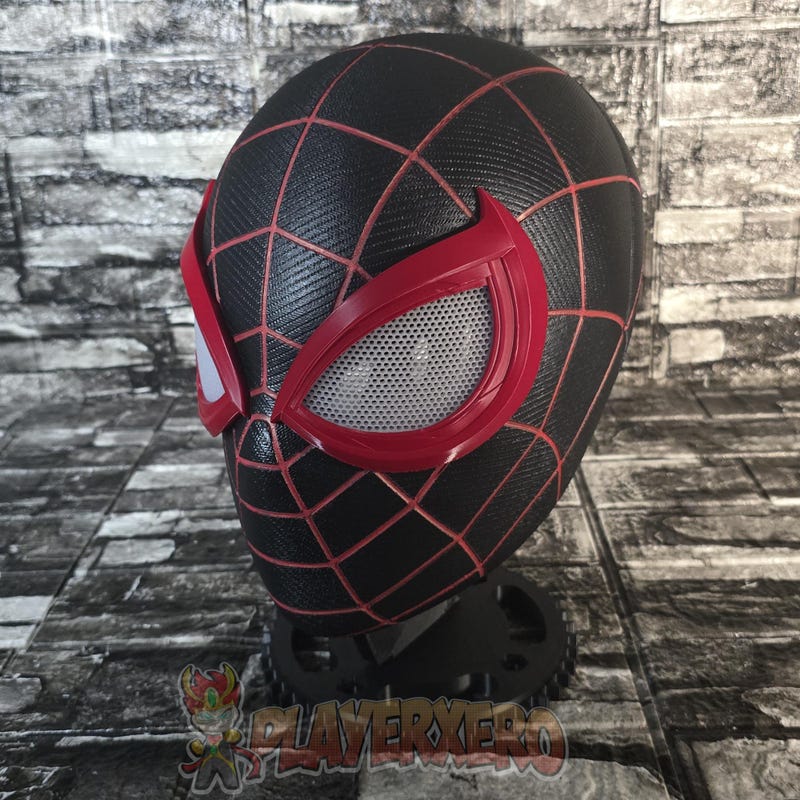 Miles Morales Mask - Etsy