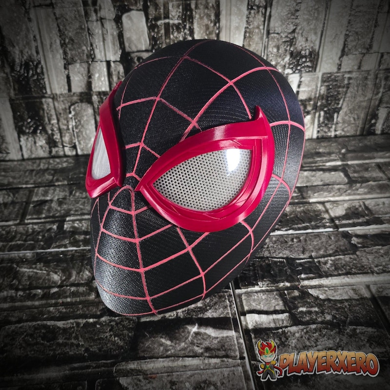 Miles Morales Mask - Etsy
