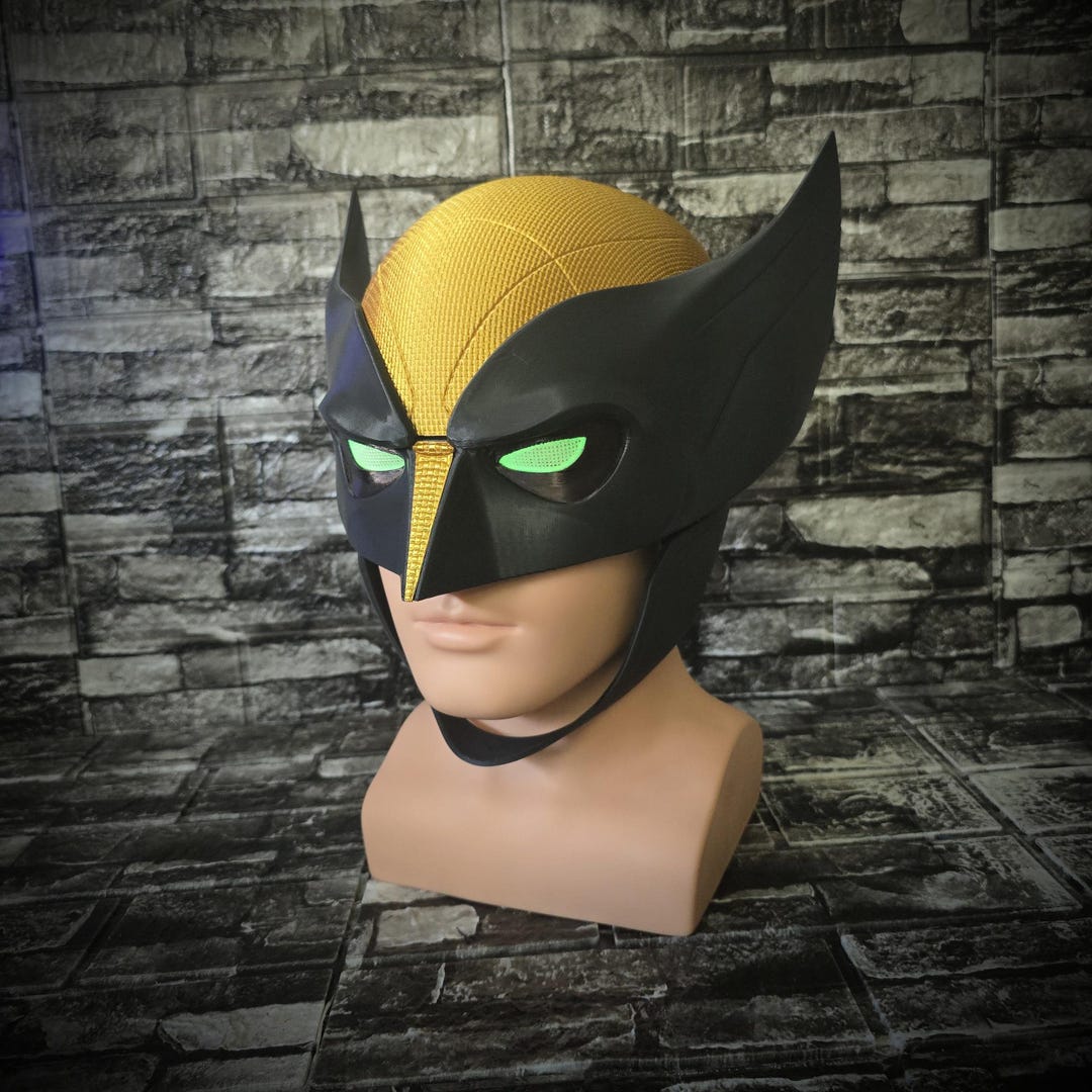 Wolverine Mask 3D Printed Wolverine Helmet Cosplay Cowl Multiple Sizes ...