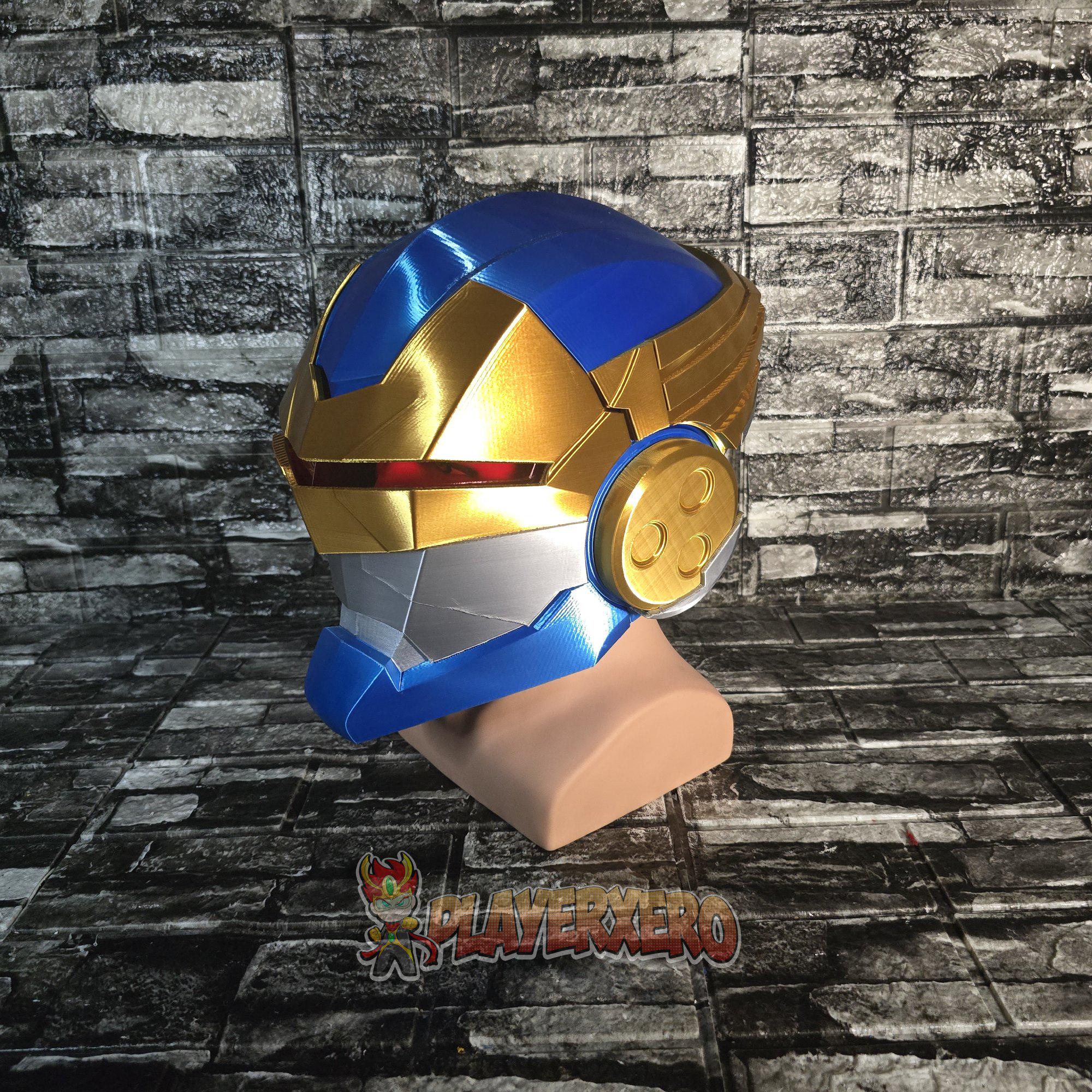 Cyclops Visor Helmet 3D Printed Magnetic Assembly Tech Design Fast ...