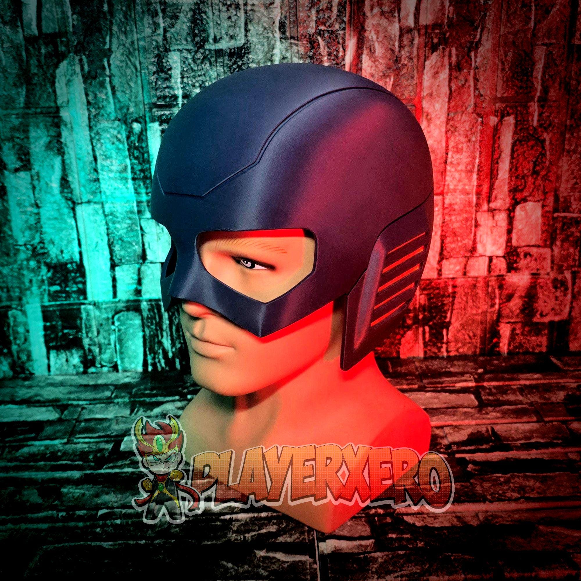 Dispatch Cosplay Helmet | Cyber Network Hero Mask | Vigilante Tactical ...