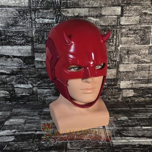 Daredevil Mask 3D Printed Magnetic Cosplay Helmet Optional Jaw ...