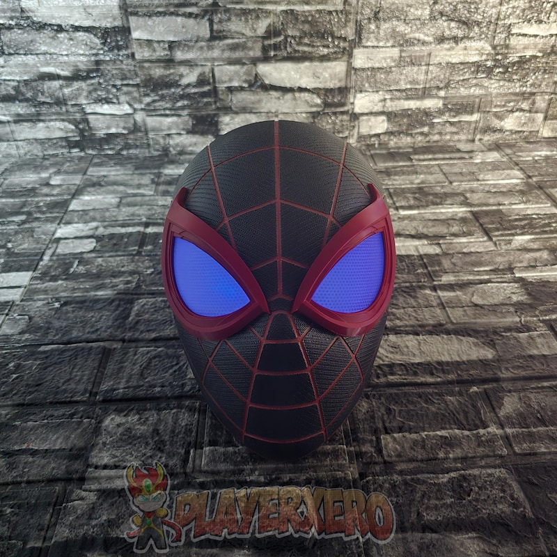 Miles Morales Mask - Etsy