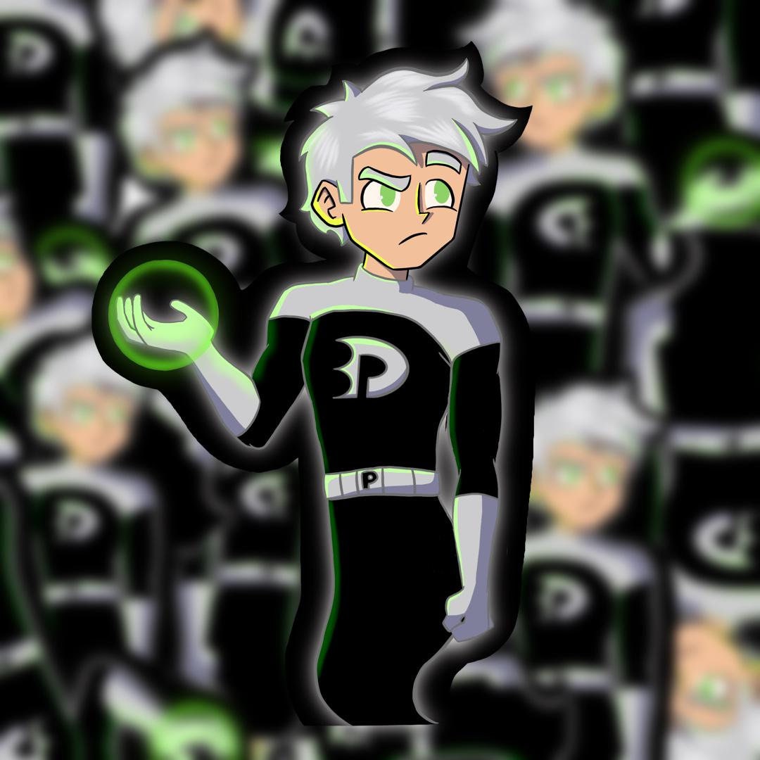 Nickelodeon 2000s Sticker, Danny Phantom Sticker, Timmy Turner Sticker ...