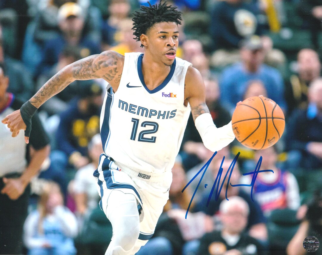 Ja Morant Signed Autographed NBA 8x10 Photo Picture With COA memphis ...