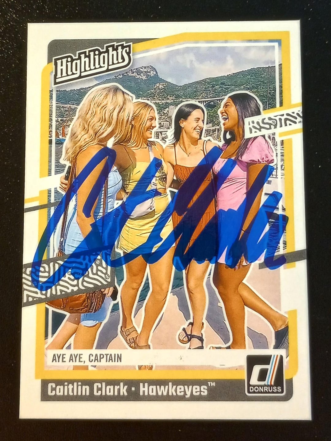 Caitlin Clark Signed Autographed 2024 Panini Donruss-caitlin Clark ...