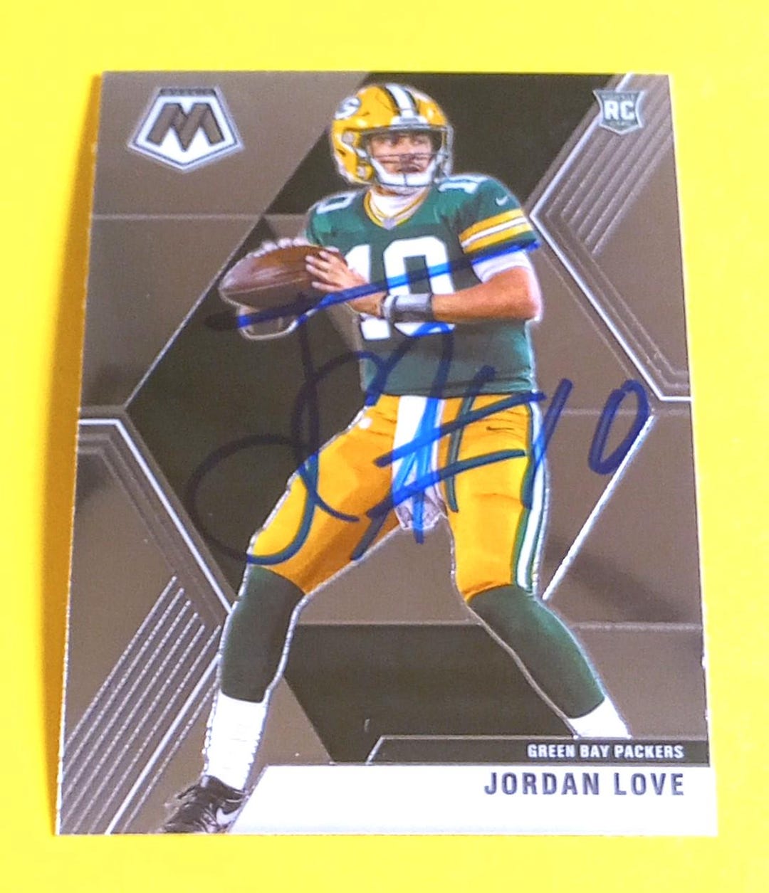 Jordan Love Signed Autographed 2020 Panini Mosaic Rookie RC NFL ...
