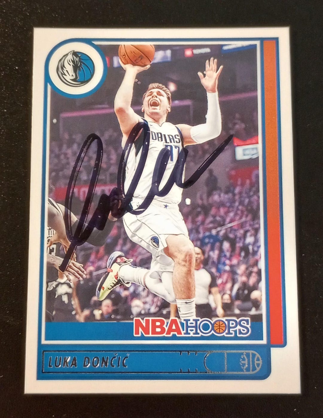 Luka Doncic Signed Autographed 2021 Panini NBA Hoops NBA Basketball ...