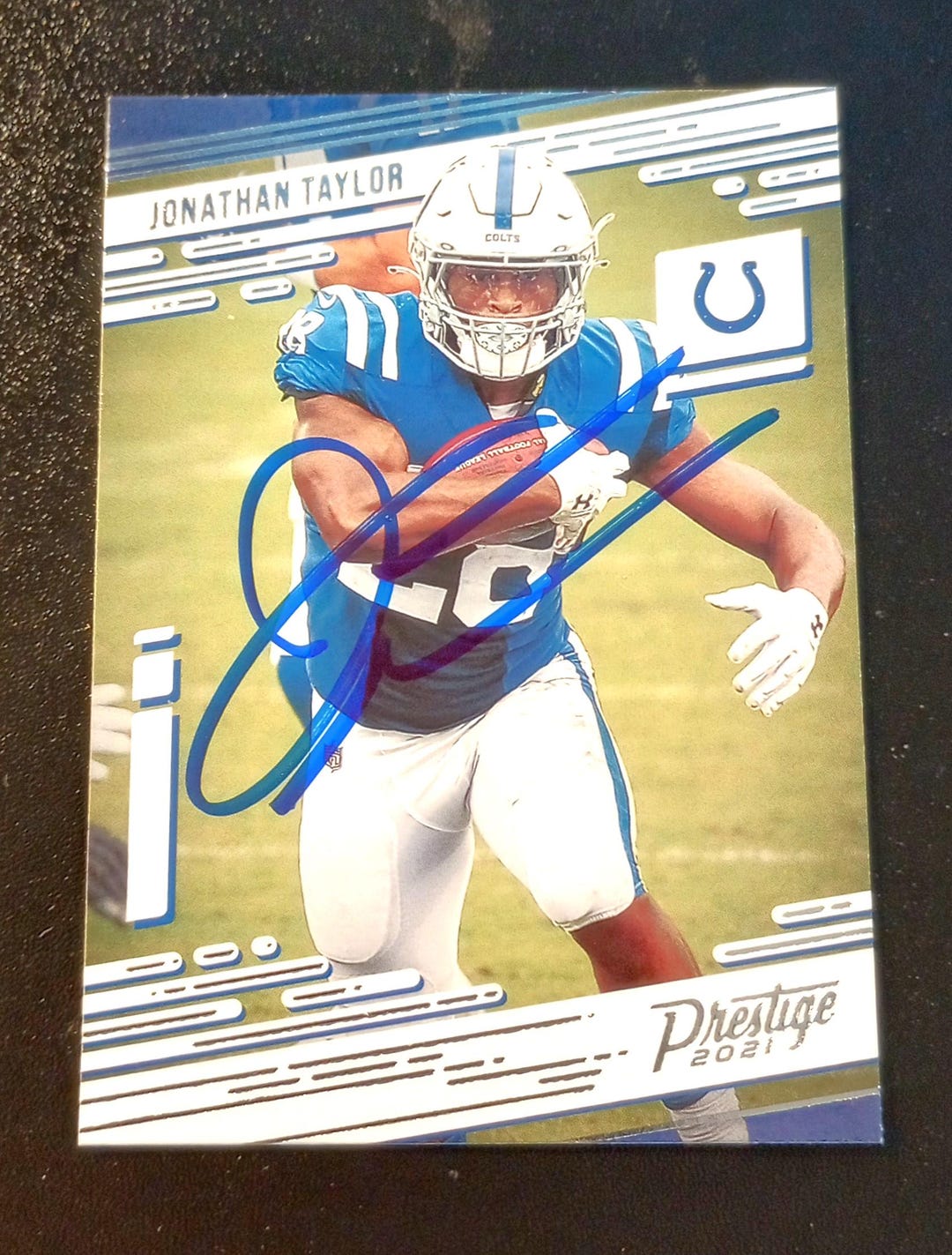 Jonathan Taylor Signed Autographed 2021 Panini Prestige NFL Football ...