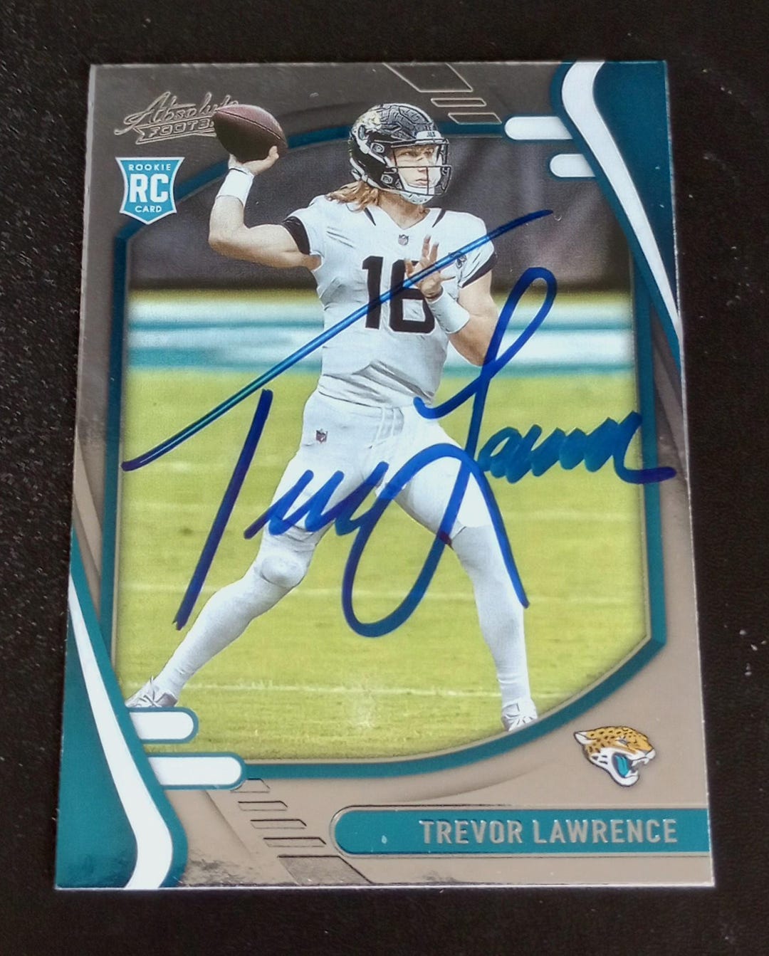 Trevor Lawrence Signed Autographed 2021 Panini Absolute Rookie RC NFL ...