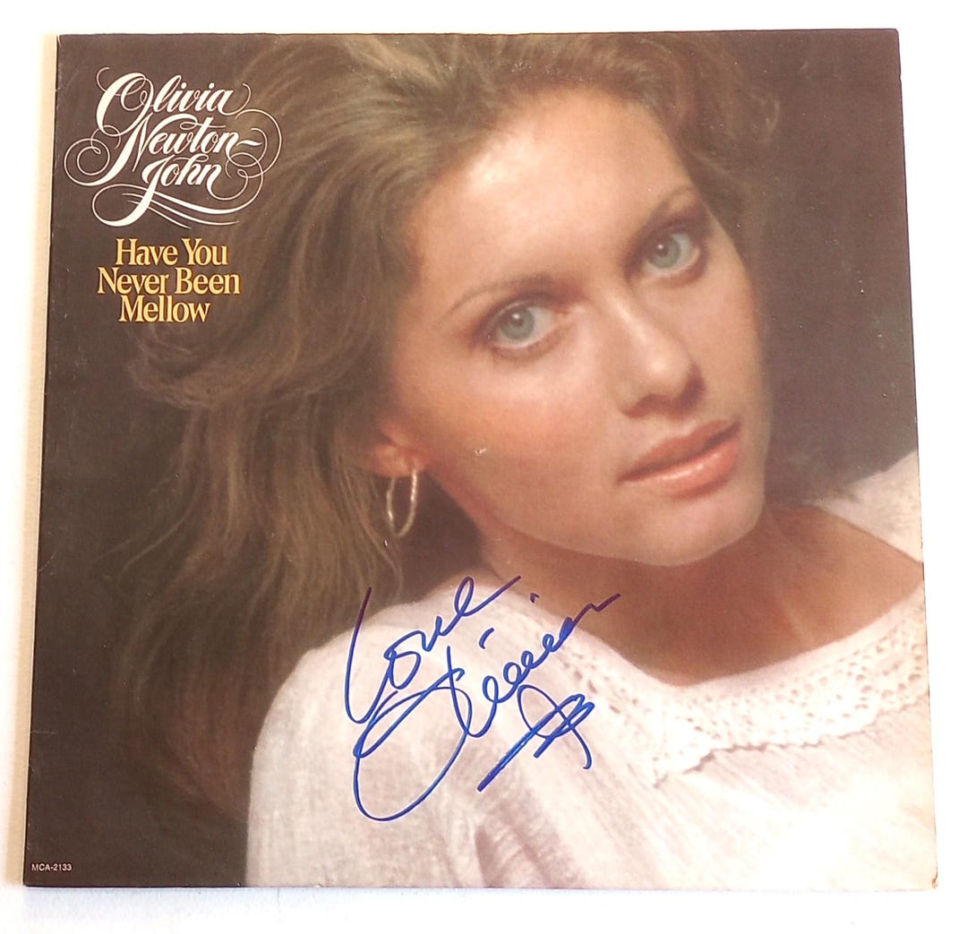 Olivia Newton-john Signed Autographed 33 Vinyl Record Cover have You ...