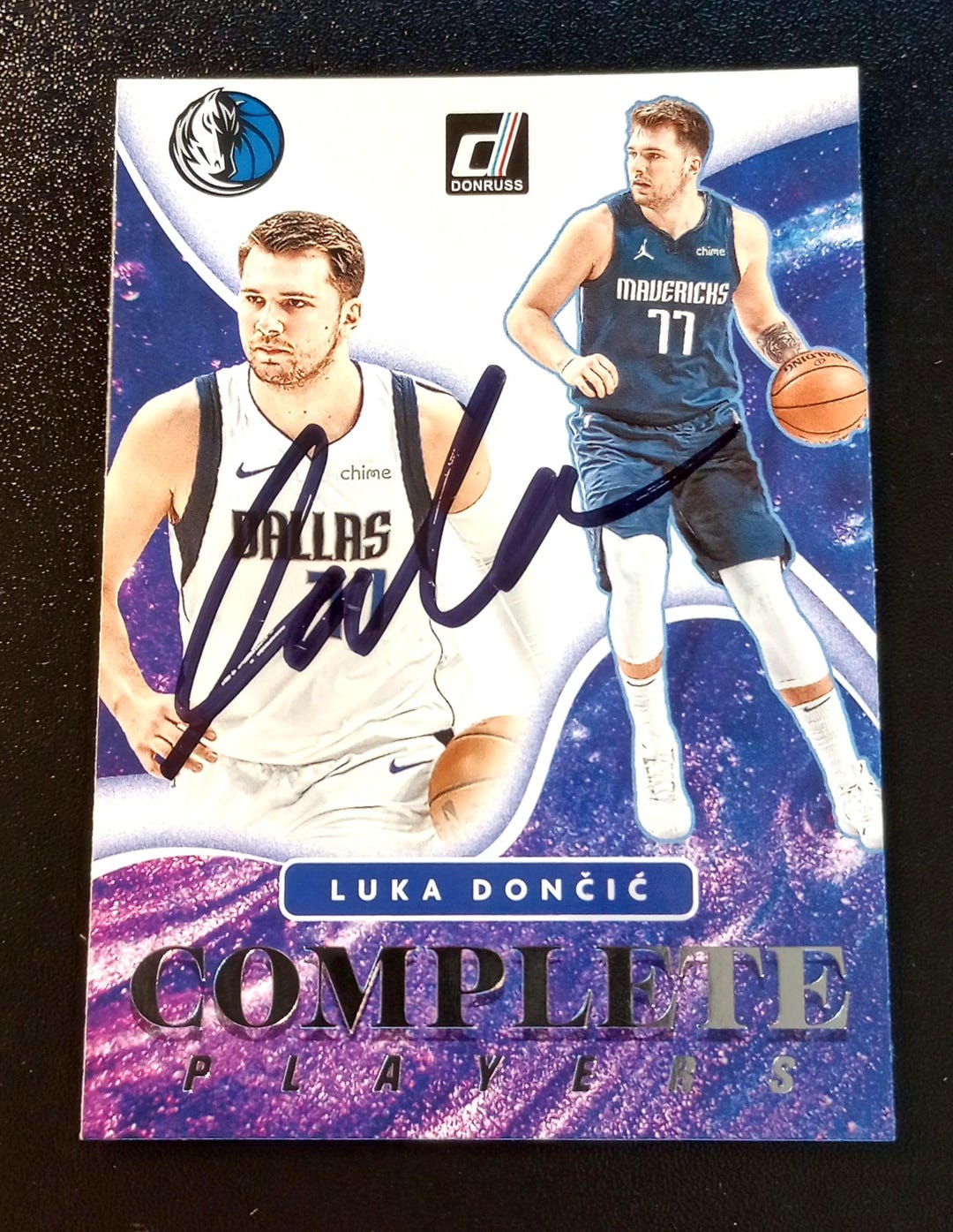 Luka Doncic Signed Autographed 2021 Panini Donruss Complete Players ...