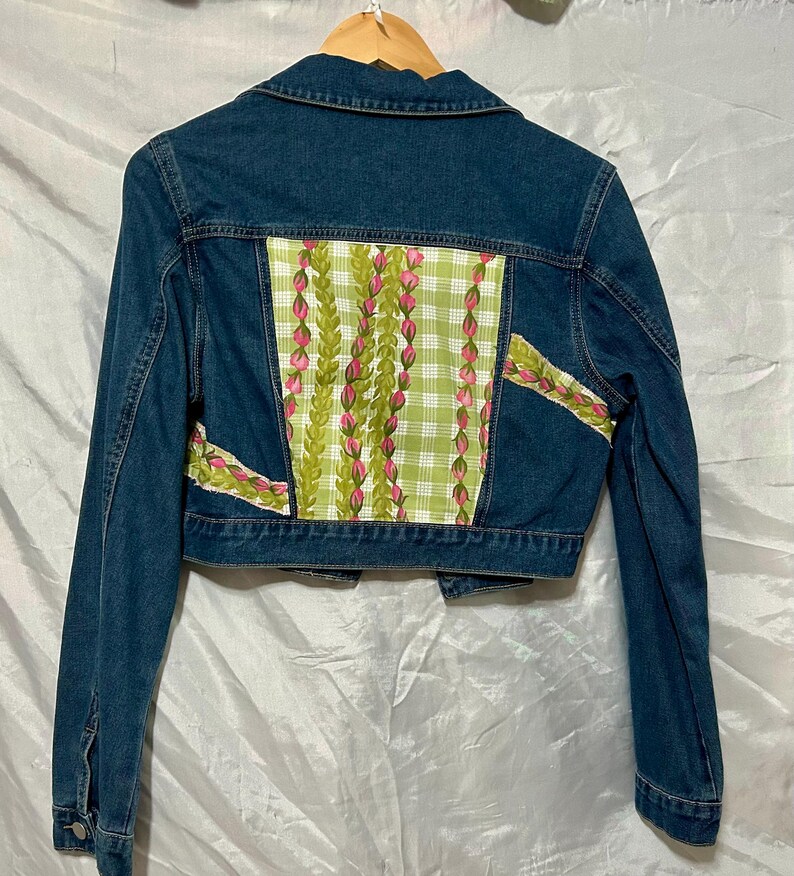 Green Palaka With Rose and Pakalana Leis Jacket - Etsy