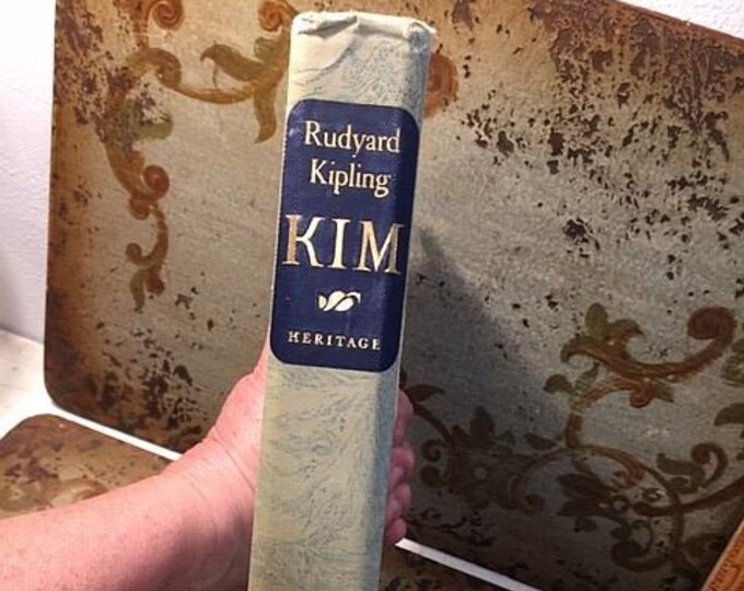 Vintage 1962 KIM Hb Book by Rudyard Kipling Heritage Press Robin ...