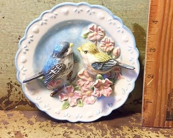 Bluebird plate | Etsy