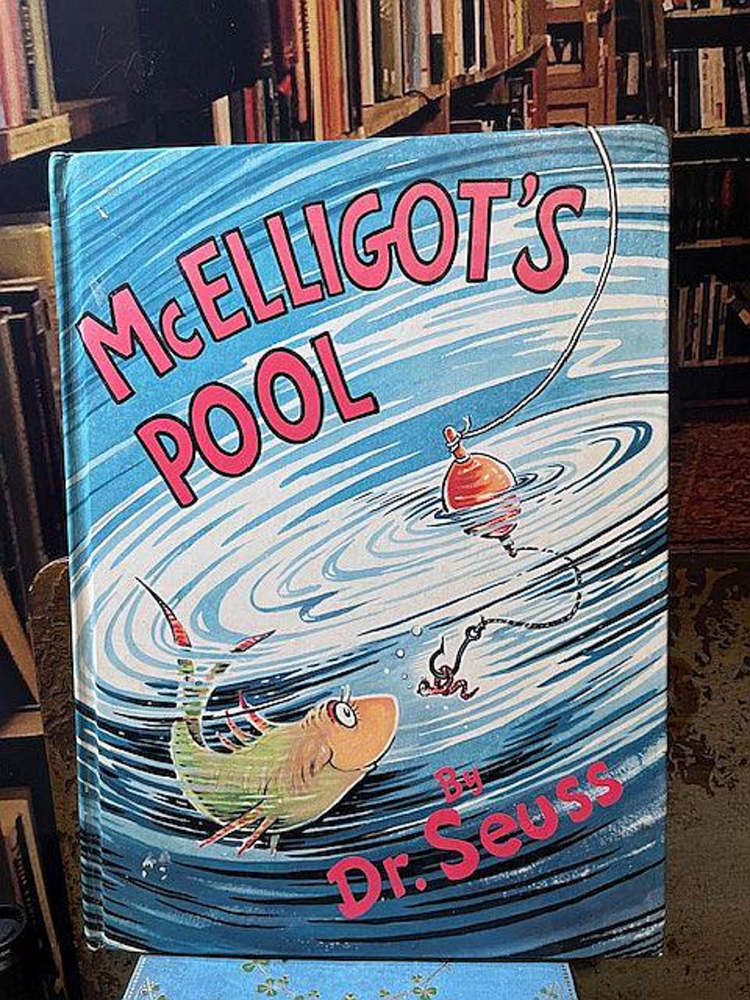 1975 Vintage Mcelligot's Pool Dr. Seuss Large Hb Book Random House ...