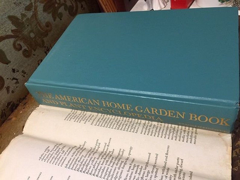 1963 the American Home Garden Book and Plant Encyclopedia - Etsy