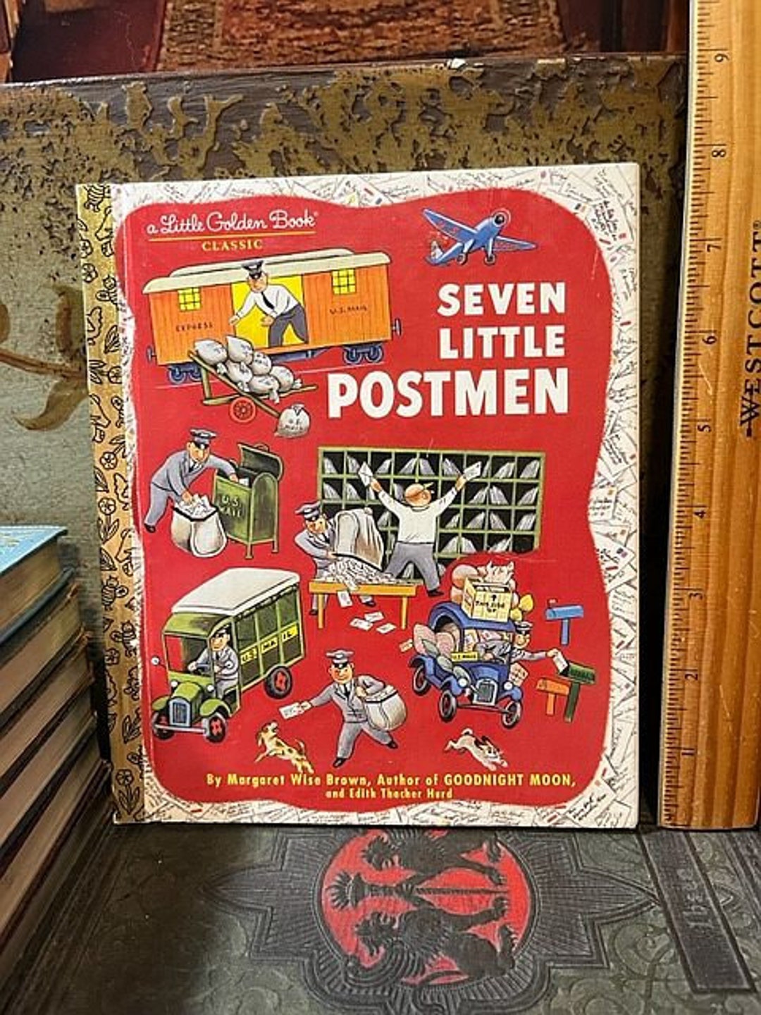 Vintage Seven Little Postmen Little Golden Book Classic Story ...