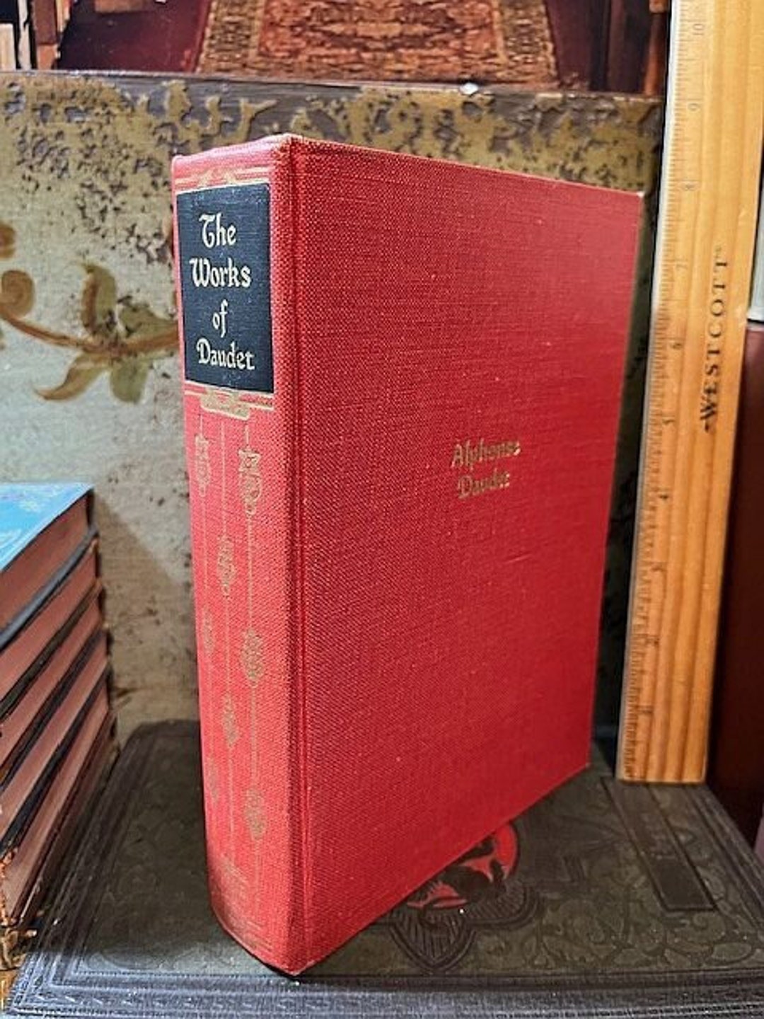 The Works of Alphonse Daudet Vintage 1929 Hb Book Black's Readers ...