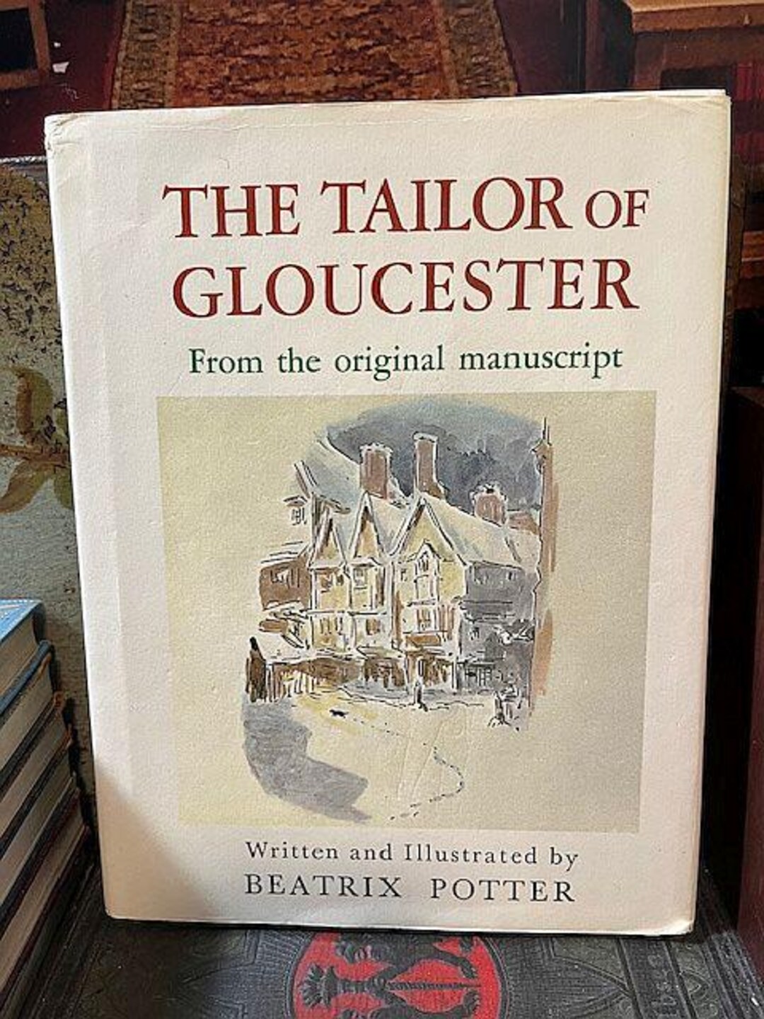 1970 the Tailor of Gloucester From the Original Manuscript Beatrix Potter Large Childrens Book ...