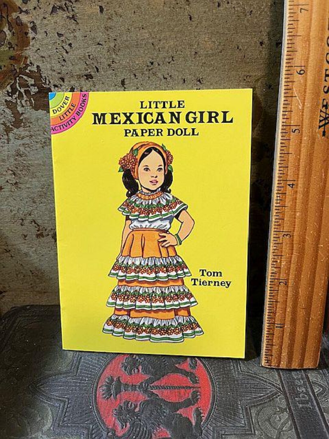 1992 Little Mexican Girl Paper Doll Vintage Paperdolls Uncut Book Tom ...
