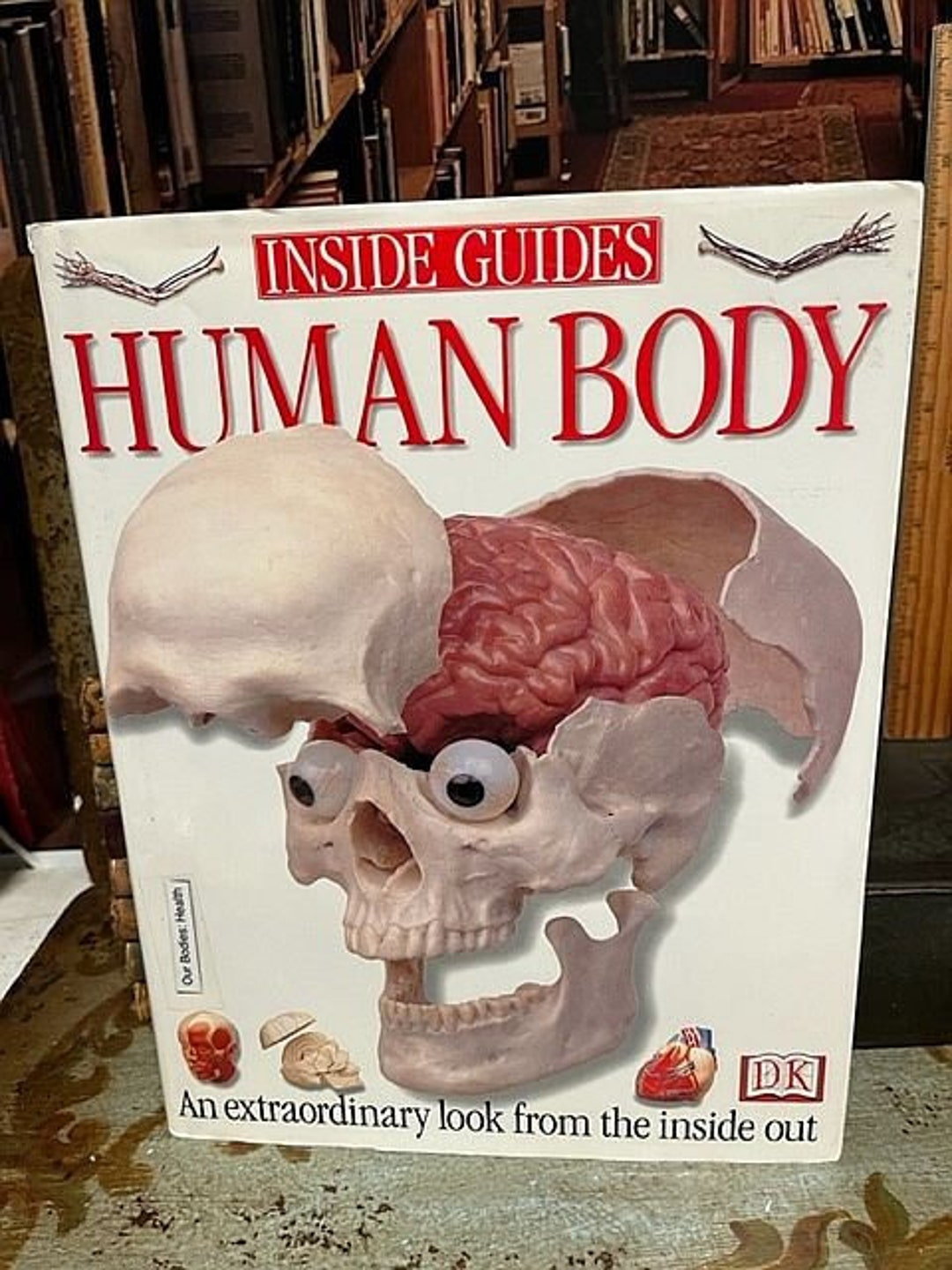 1997 Human Body Inside Guides Dorling Kindersley Lg HB Book W/dj First ...