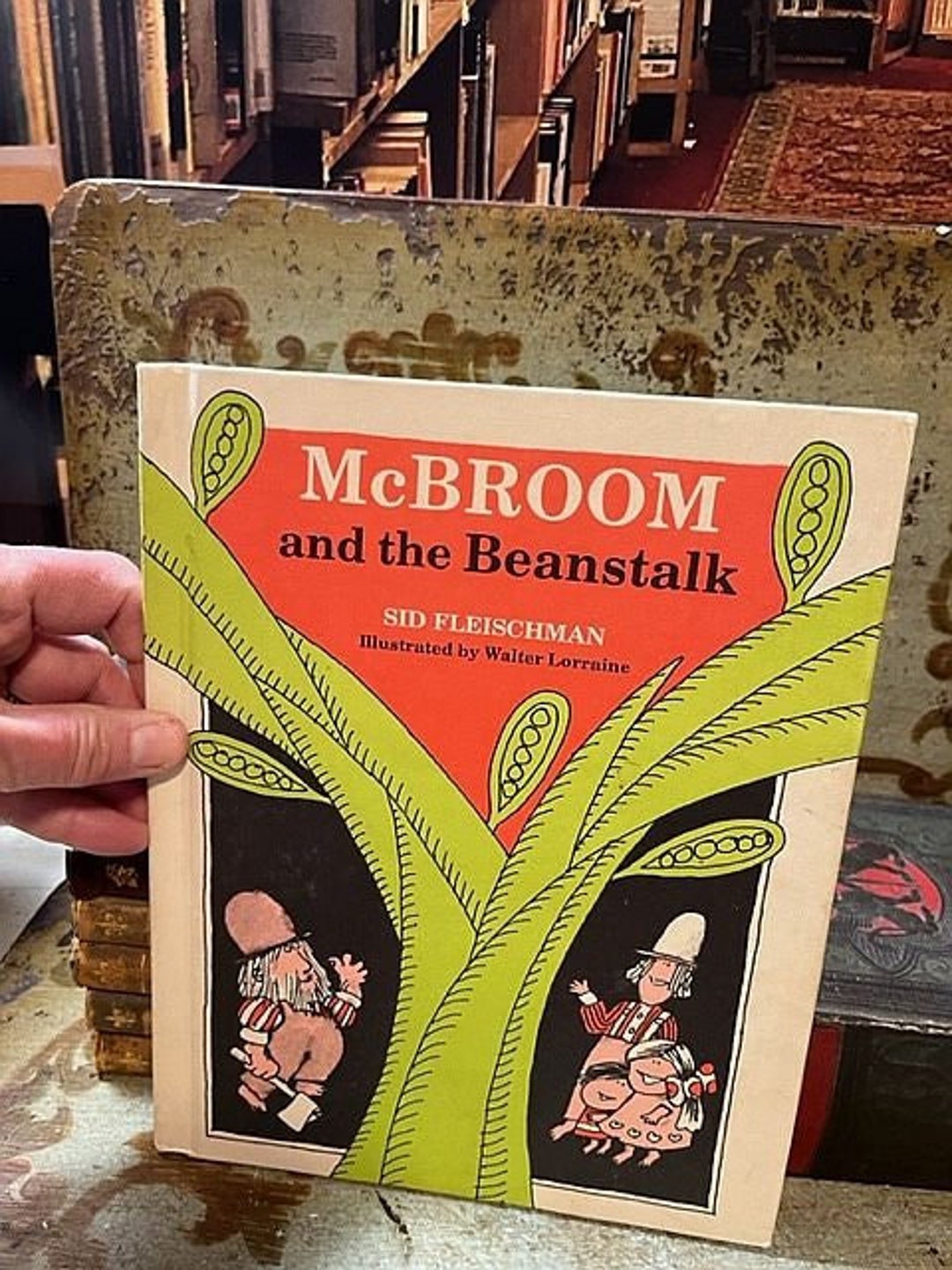 Vintage Mcbroom and the Beanstalk Fun Childrens Hb Book 1978 by Sid ...