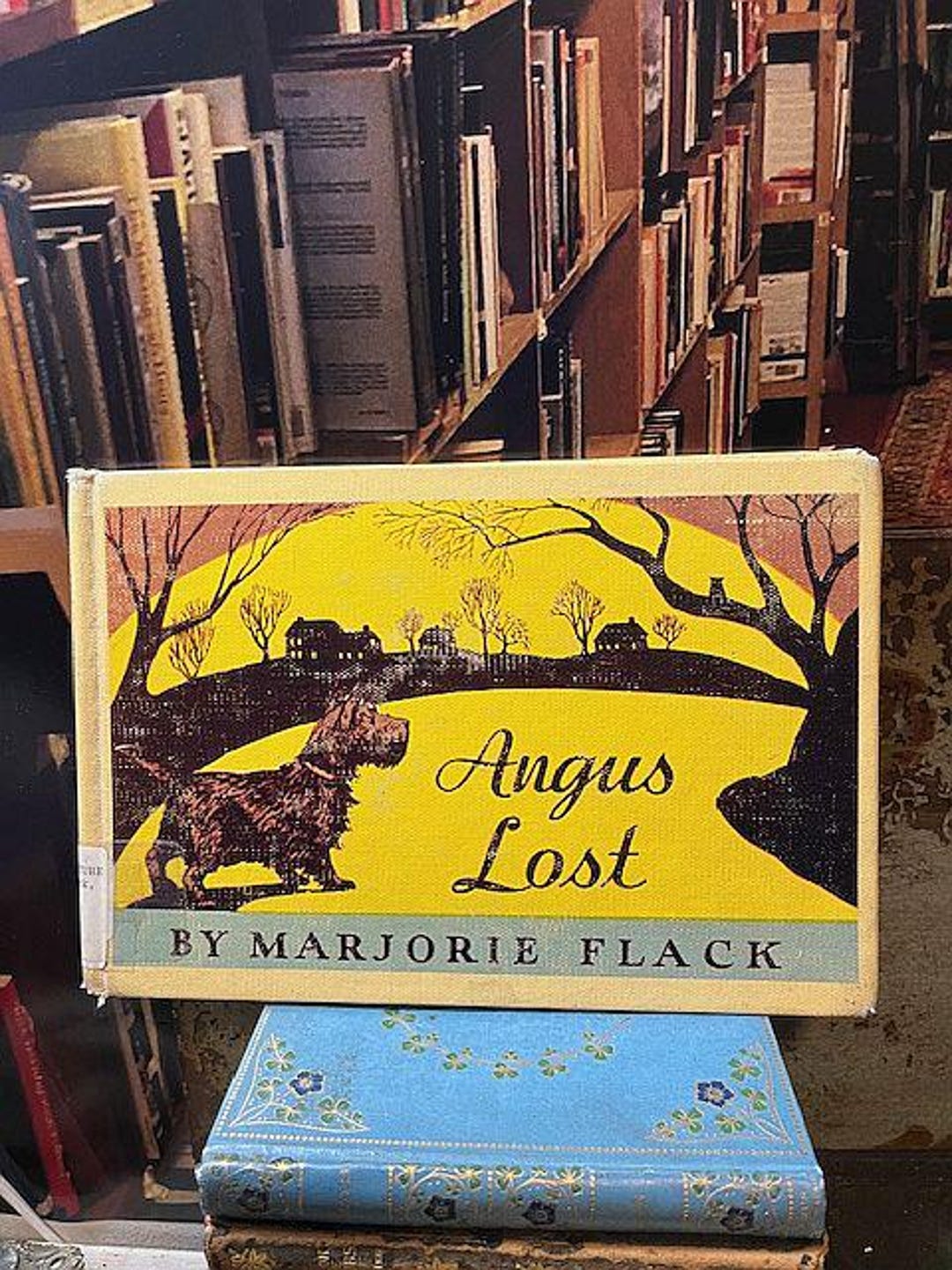 Angus Lost Hb Book Black Scottie Dog Marjorie Flack Copyright 1932 - Etsy