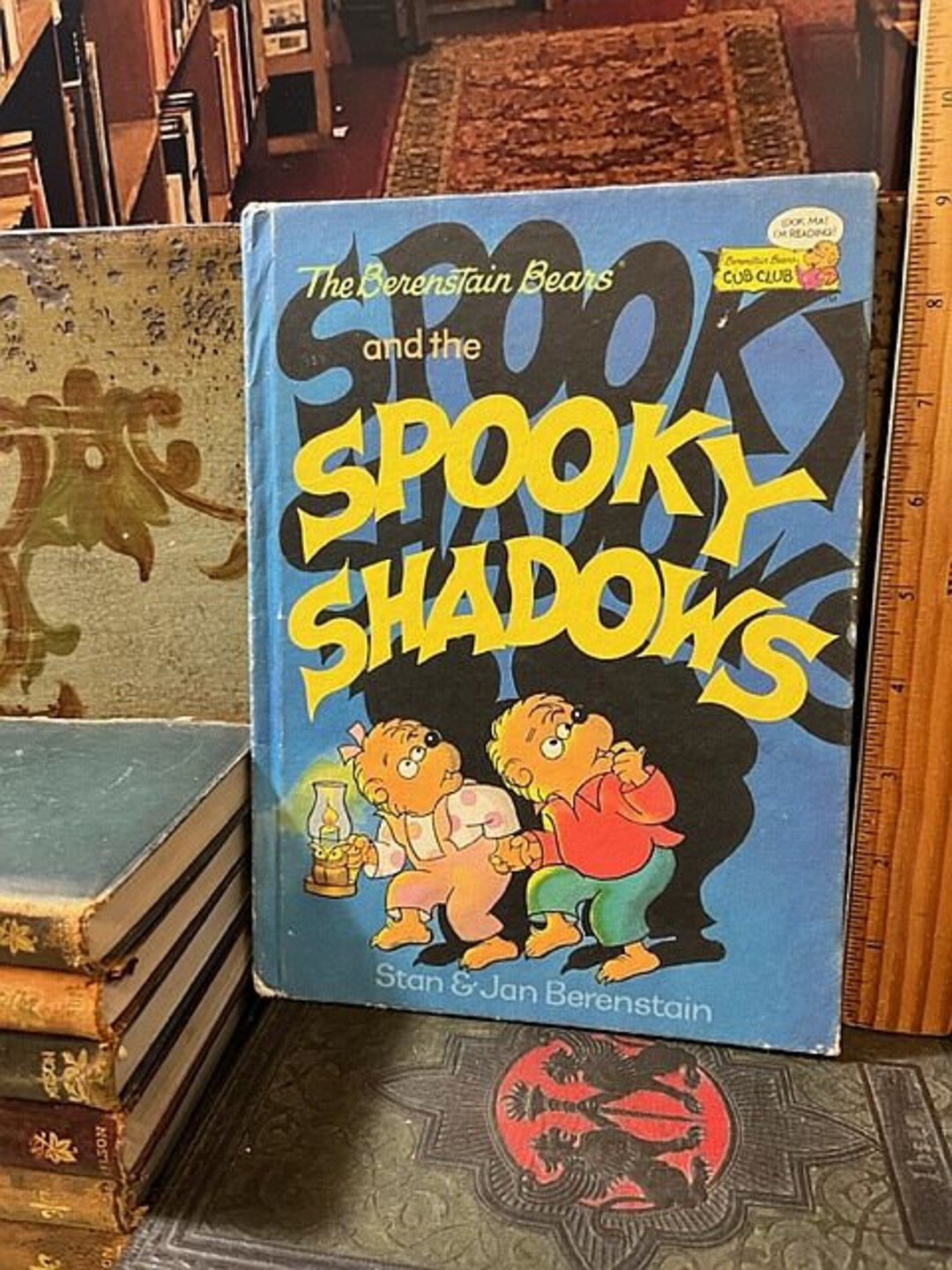1992 Spooky Shadows the Berenstain Bears HB Book Bear - Etsy