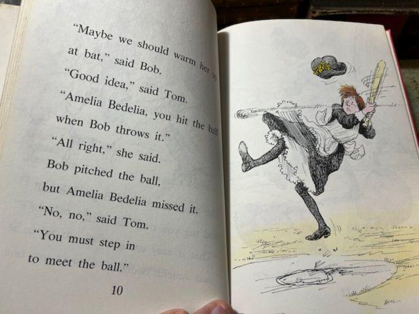 1972 Play Ball Amelia Bedelia Hb Book by Peggy Parish Illustrated by ...