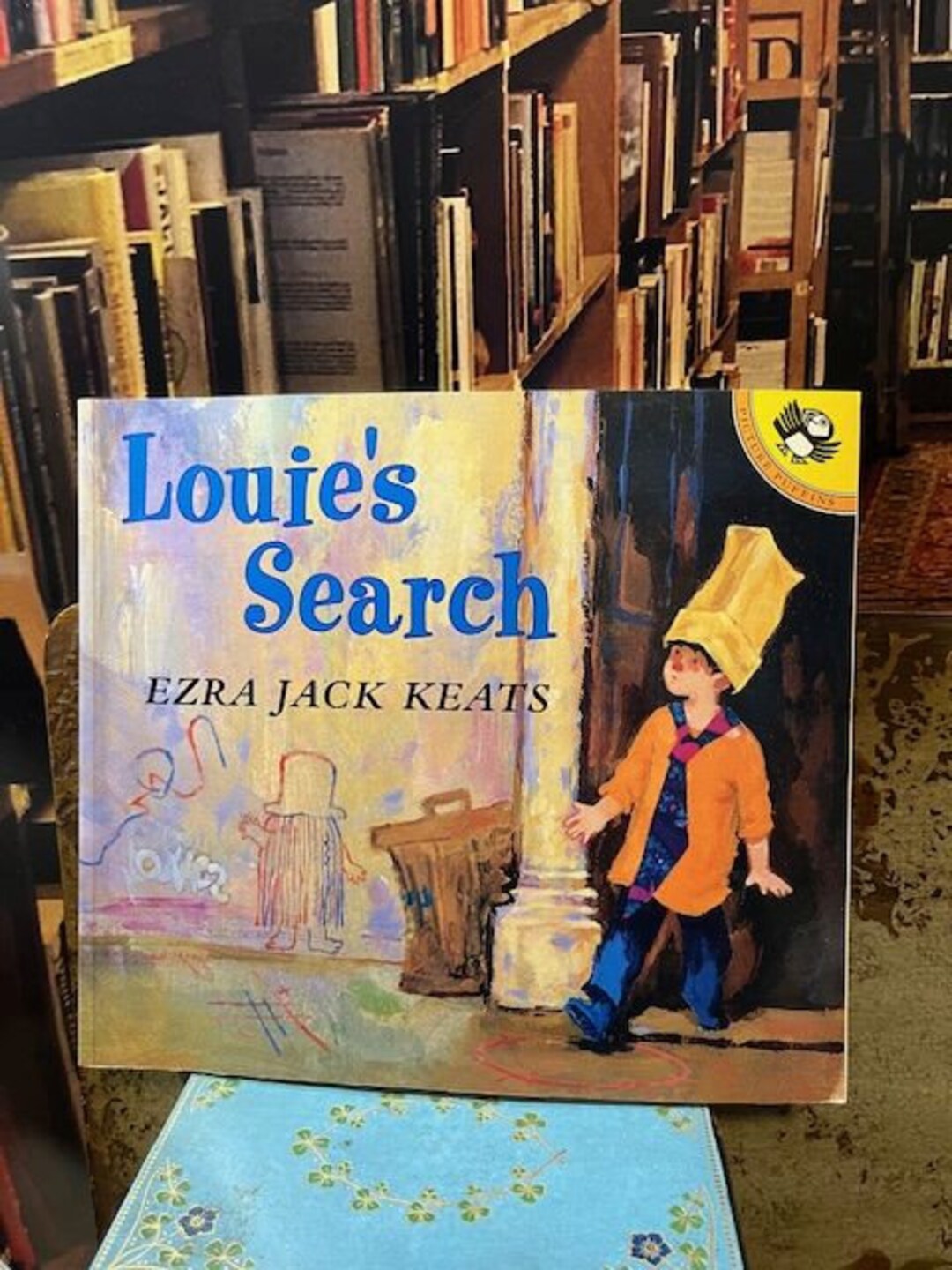 2001 Louie's Search Pb Book Ezra Jack Keats Picture Puffins Vintage ...