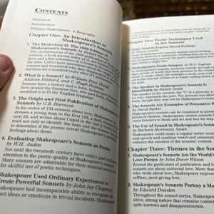 1997 Readings on William Shakespeare the Sonnets PB Vintage Book ...