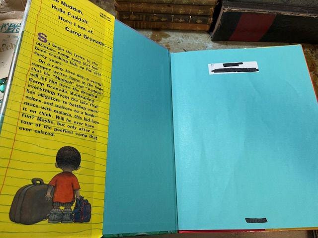 2004 Hello Muddah Hello Faddah ! Large Hb Book Allan Sherman Lou Busch ...