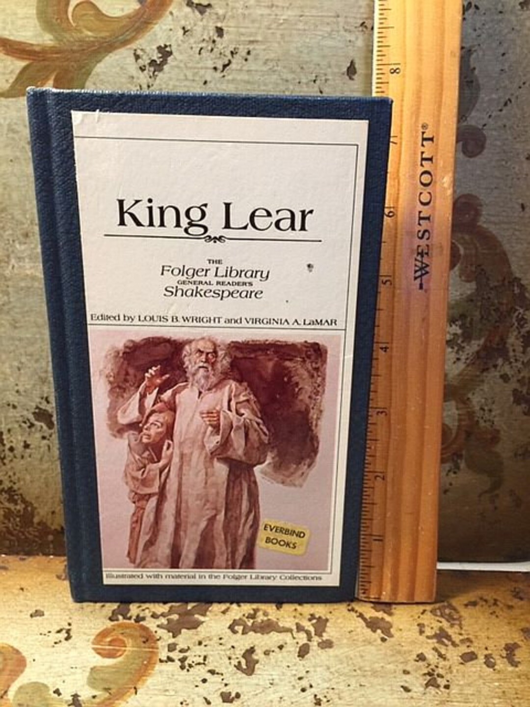 1957 King Lear William Shakespeare Book Folger Library Illustrations - Etsy
