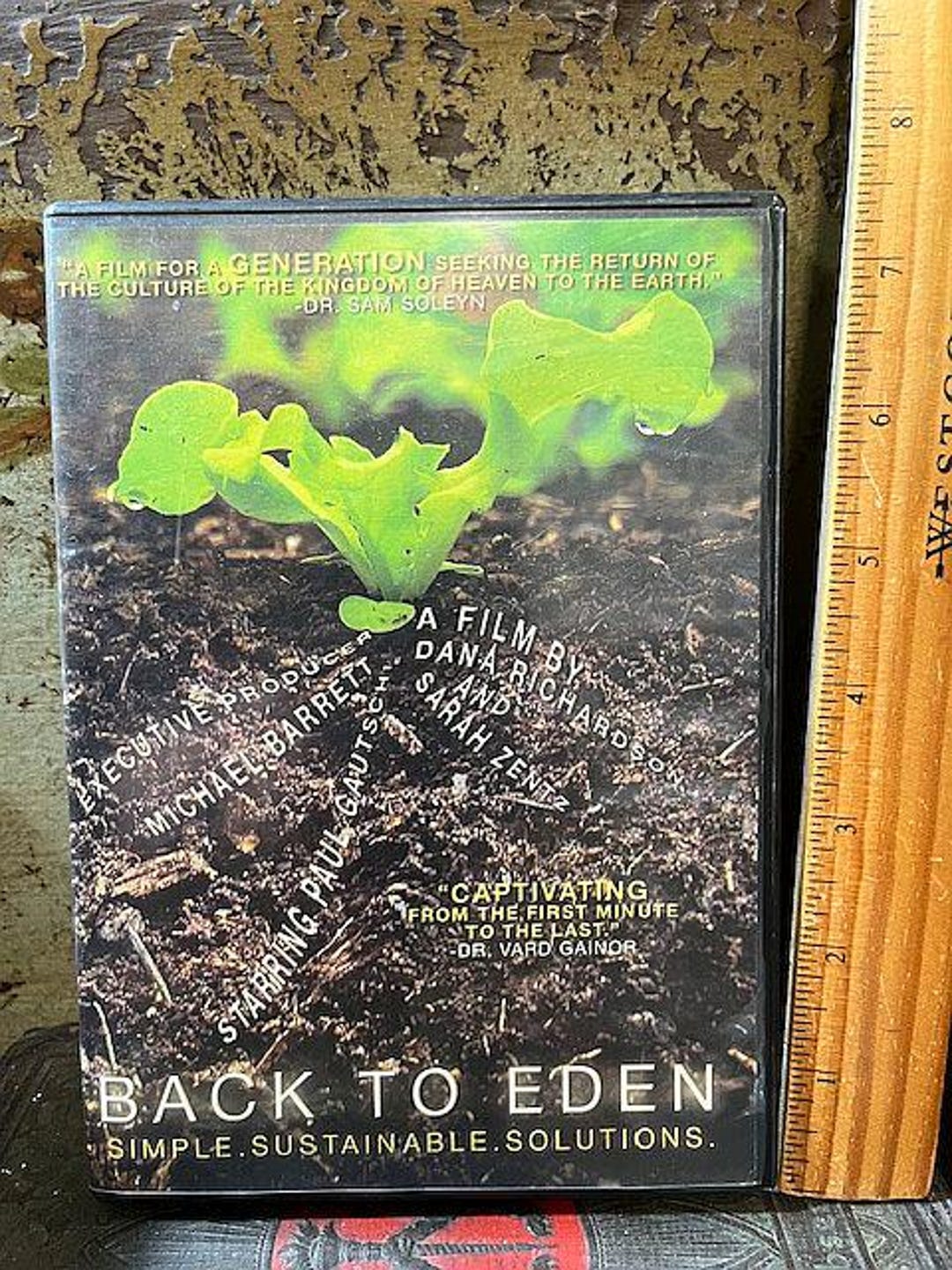 Back to Eden Paul Gautschi DVD W/case Gardening Faith - Etsy