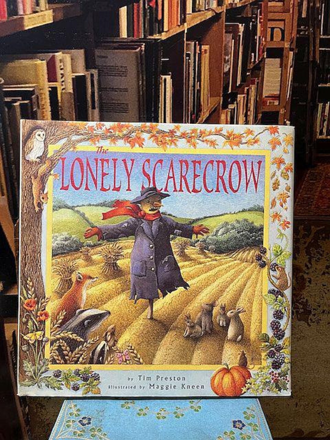 1999 the Lonely Scarecrow Vintage HB Childrens Book Tim Preston Maggie ...