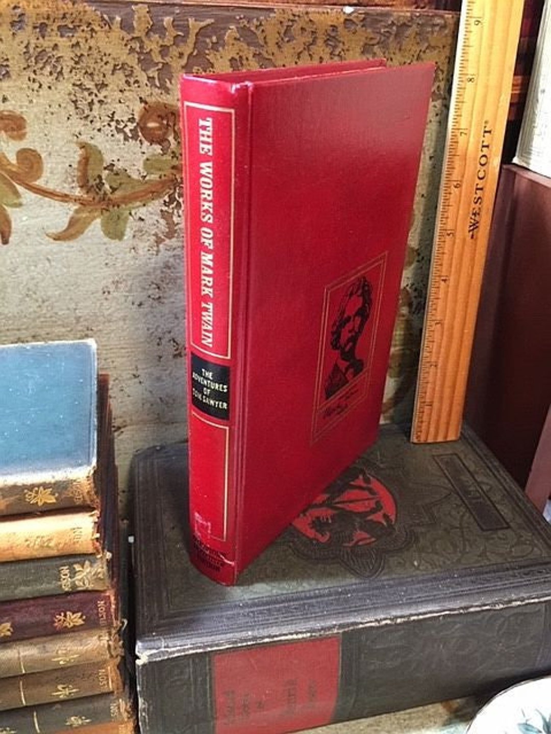 Mark Twain Tom Sawyer Red HB Book Greystone Press Classic - Etsy