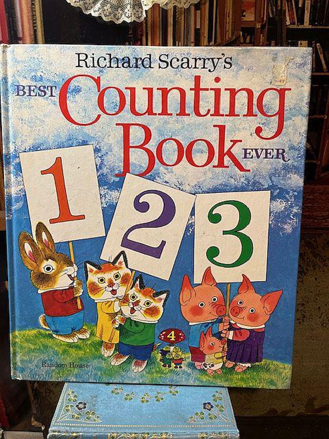Richard Scarry's Best Counting Book Ever Vintage 1975 Large HB Book for ...