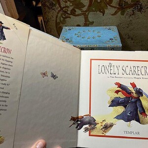 1999 the Lonely Scarecrow Vintage HB Childrens Book Tim Preston Maggie ...