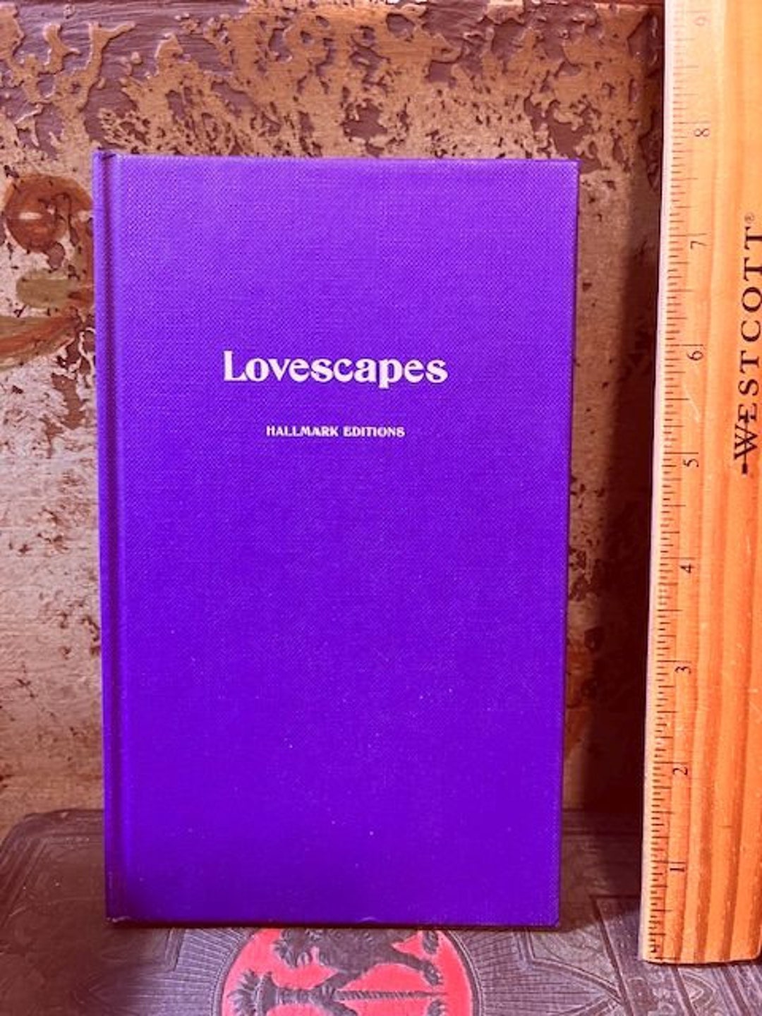 1971 Vintage Lovescapes Hallmark Editions Book HB Julia Summers Jim ...
