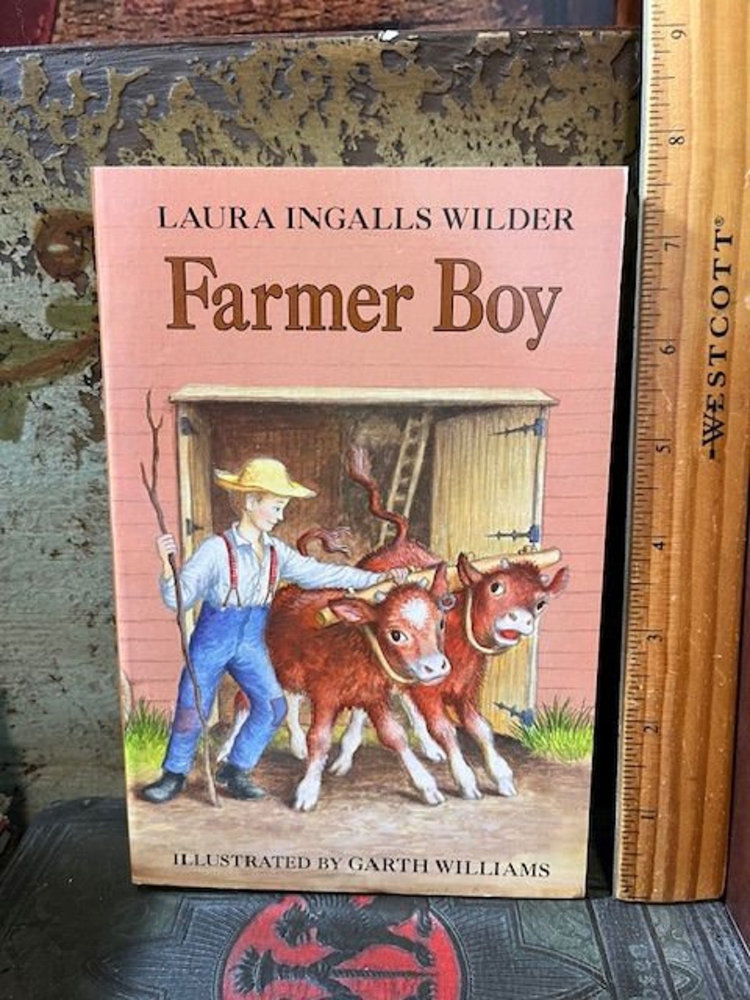 1981 Farmer Boy PB Book by Laura Ingalls Wilder Little House Garth ...