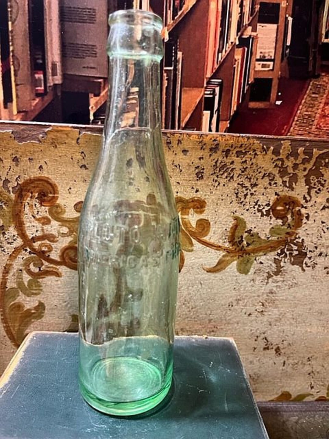 Pluto Water DEVIL Bottle Vintage Glass Bottle Decoration Antique - Etsy