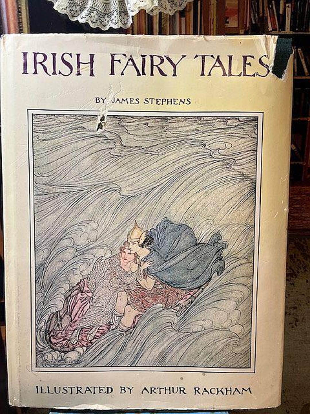ARTHUR RACKHAM Irish Fairy Tales Large 1978 HB W/dj Book James Stephens ...
