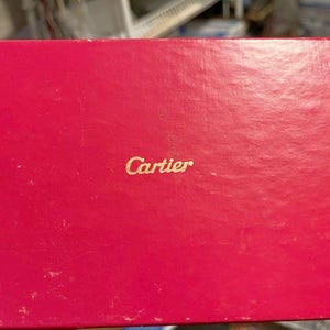 Red Cartier Box - Etsy Red Cartier Box - Etsy